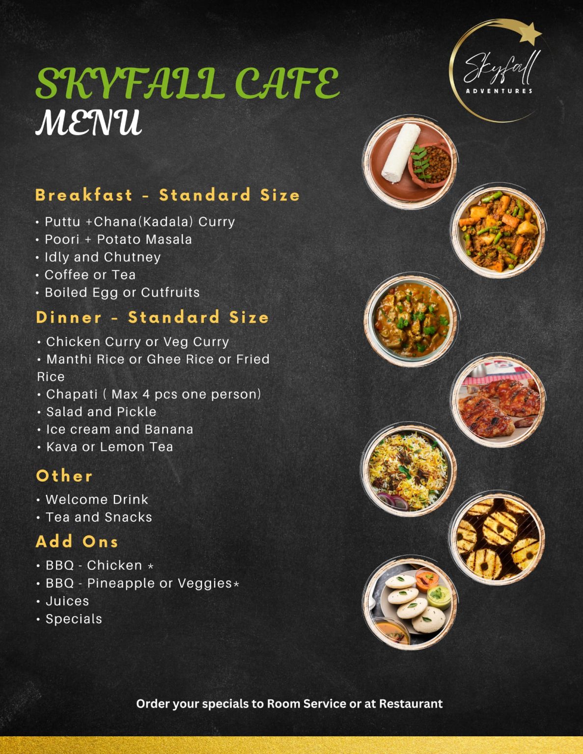 Restaurant – Skyfall Adventures